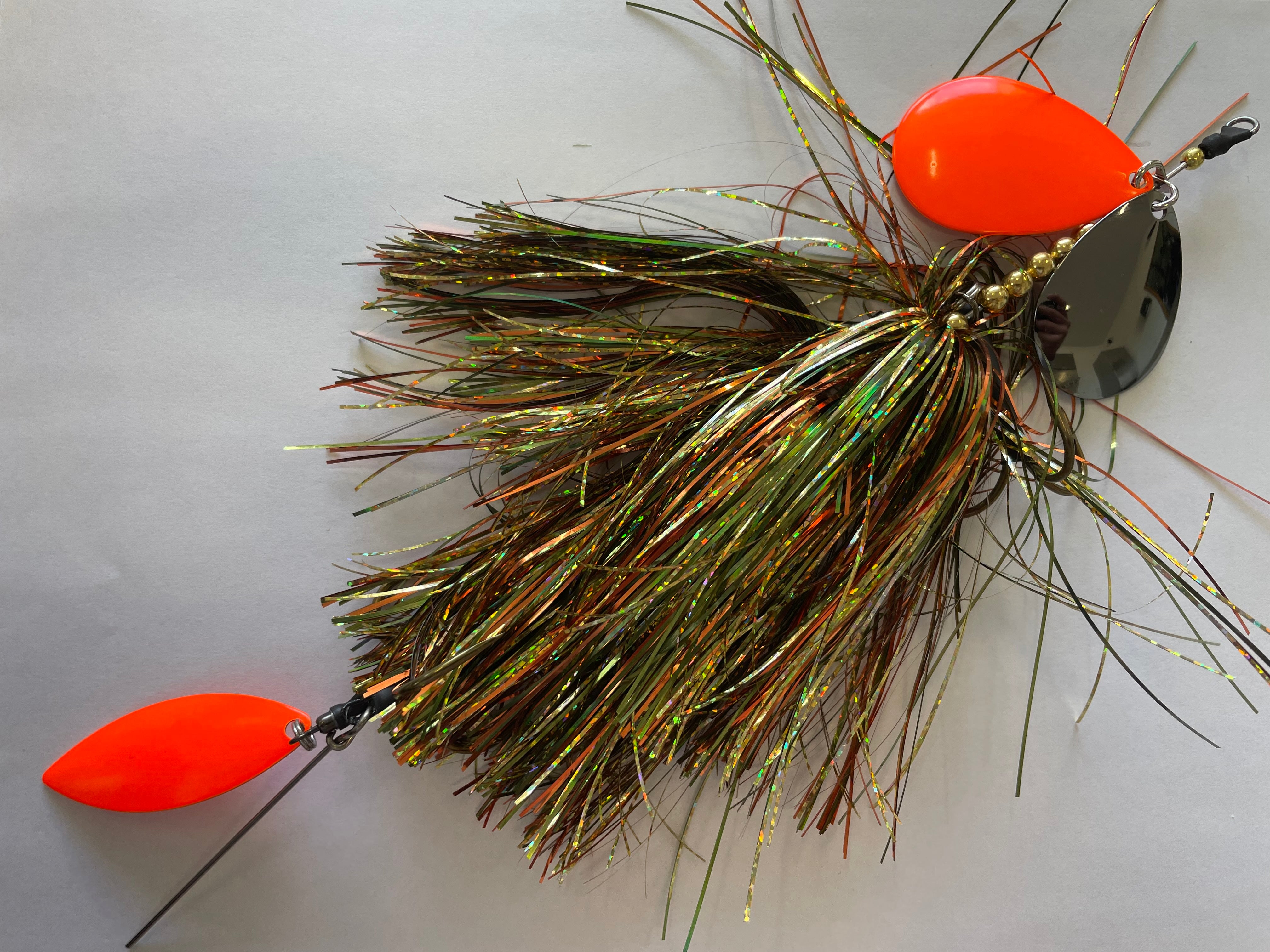 Perch 7/8 XL HunsyTail Banger 12" with Blade – Musky and More Outdoors